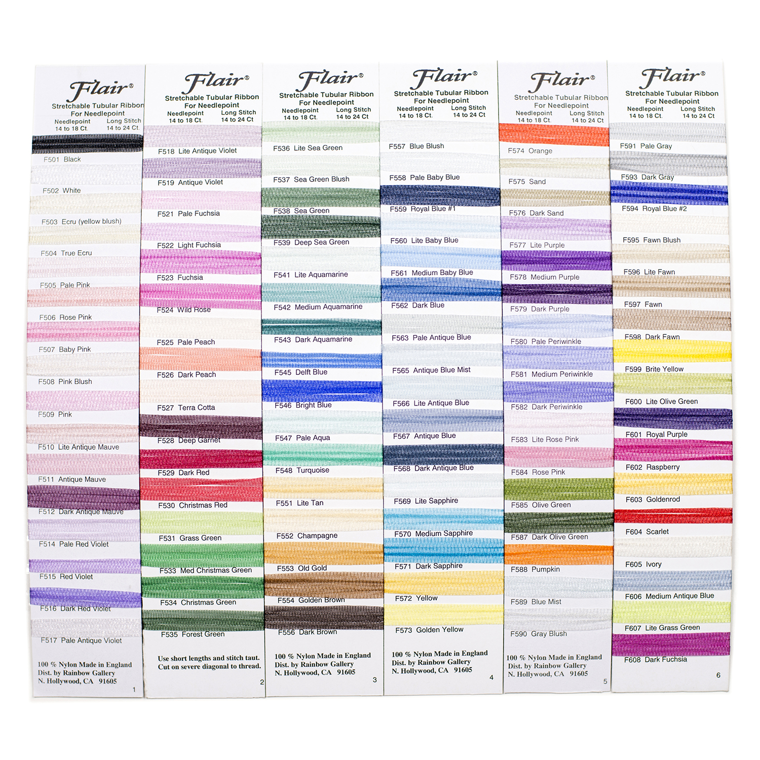 Rainbow Gallery - Flair - Needle Nook