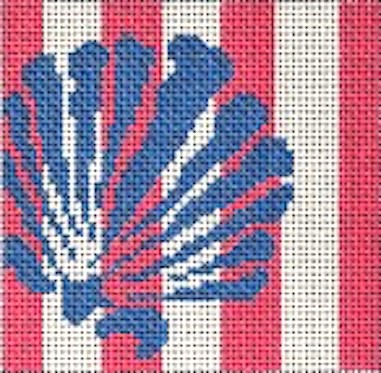 Two Sisters Needlepoint - Scallop Shell Stencil - Needle Nook