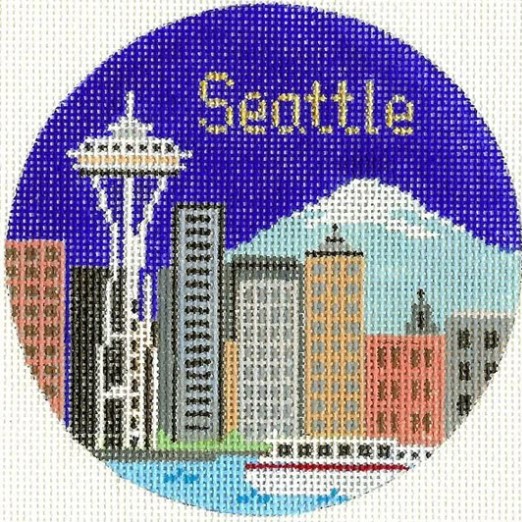 Silver Needle - Seattle Ornament - Needle Nook