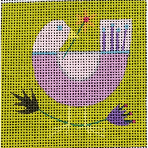 Zecca Designs - Small Lavender Bird Small Insert - Needle Nook