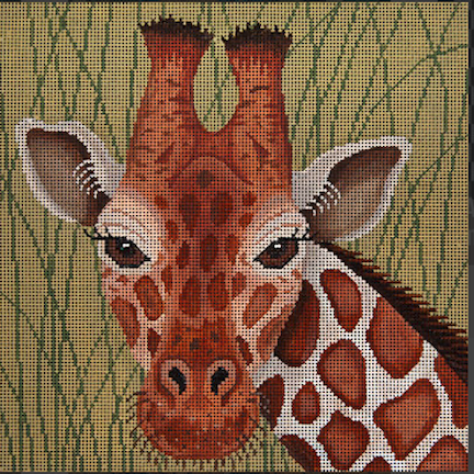 JP Needlepoint - Giraffe in Grasses - Needle Nook